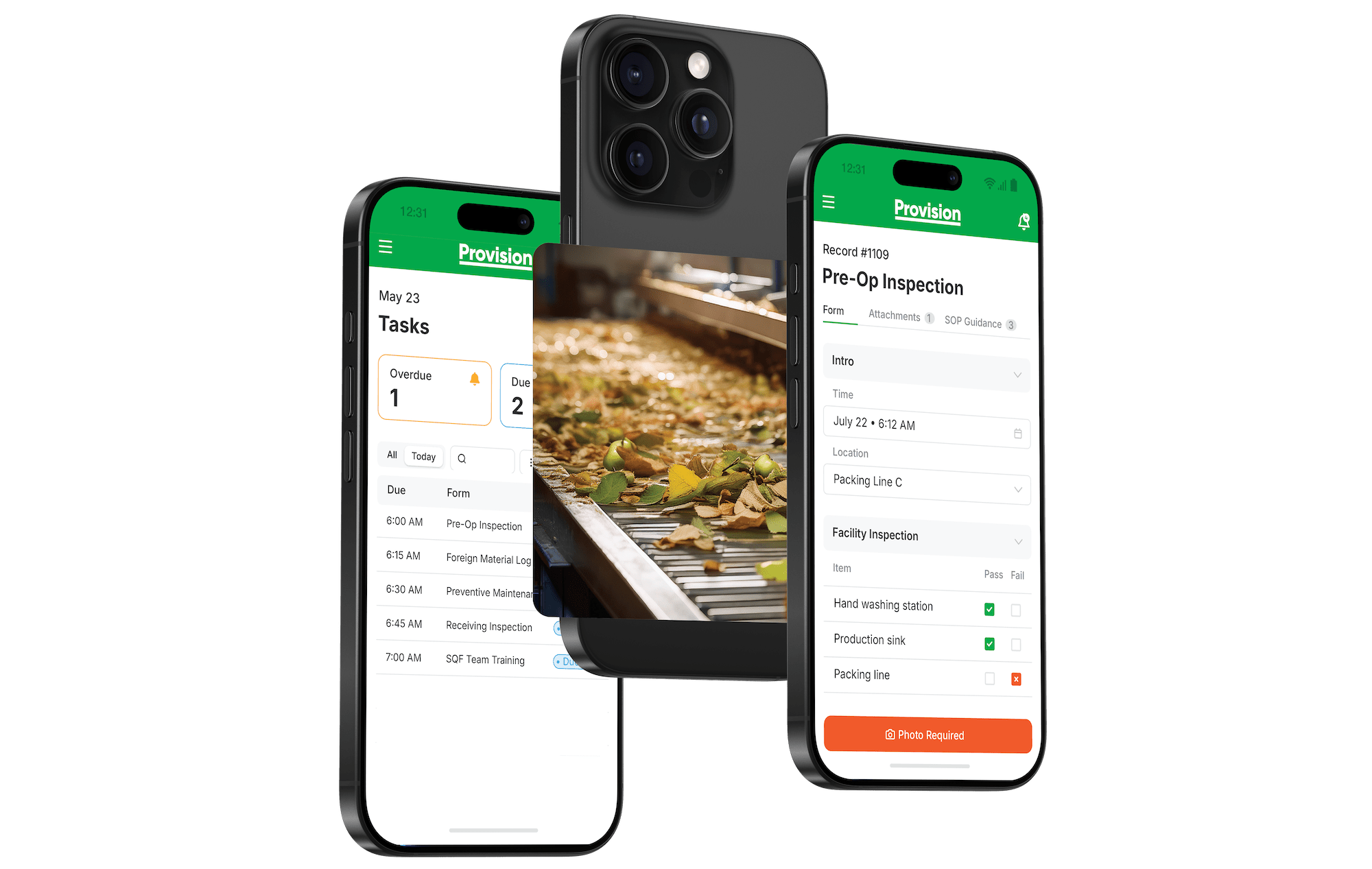 Provision Analytics - Digital Food Safety